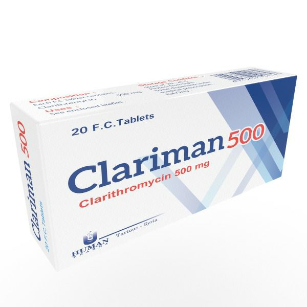 Clariman 500 - Human Pharma Syria